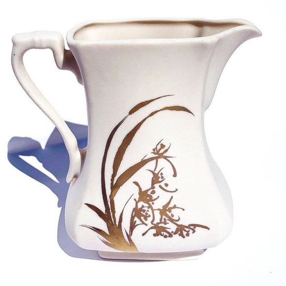 Sue Hu | Accents | Vintage Hand Painted Porcelain Bisque Vase By Sue Hu ...